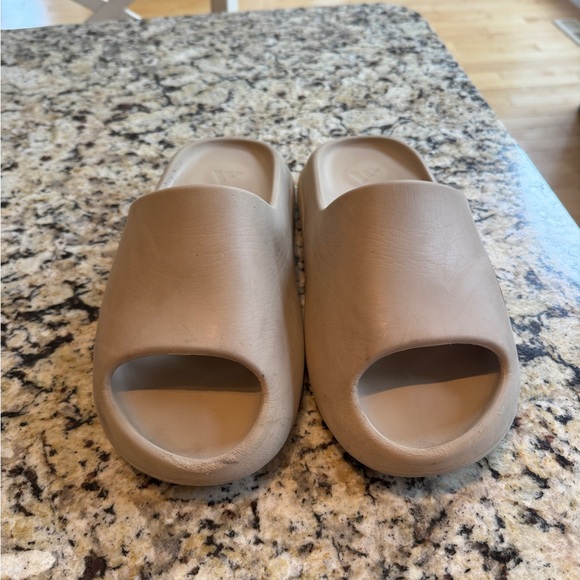adidas jeezy | Shoes | Adidas Jeezy Tan Slide Sandals | Poshmark